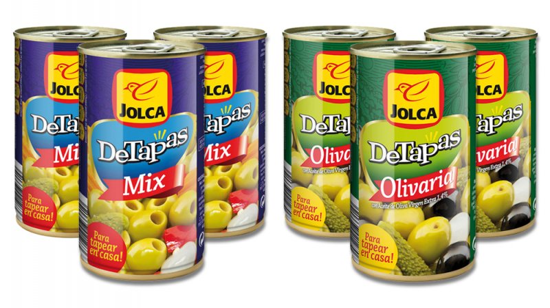 Packaging design for Jolca, olives and pickles products | Oficina de Arte